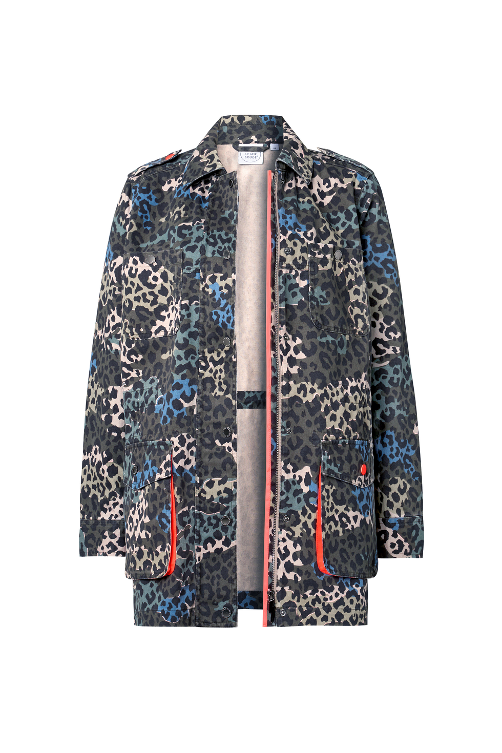 Khaki Wild Camo Utility Jacket Scamp & Dude