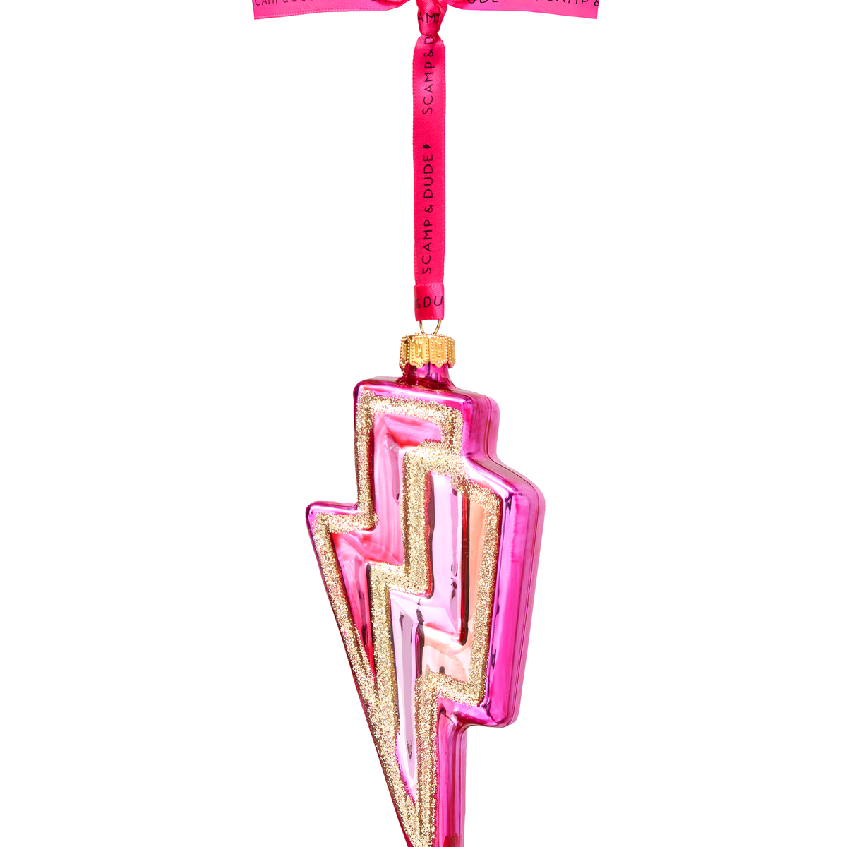 Bright Lightning Bolt Bauble Scamp & Dude