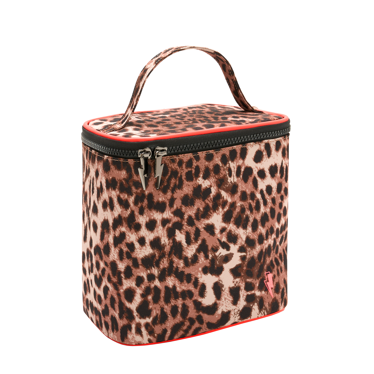 Neutral with Black Cheetah Lunch Bag Scamp & Dude