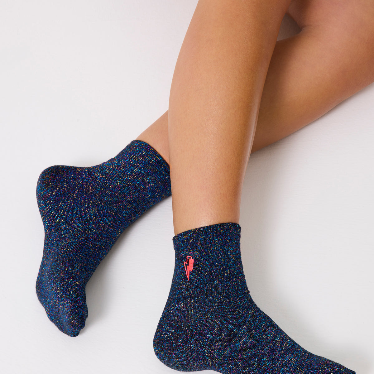 Multicolour Metallic Socks Scamp & Dude