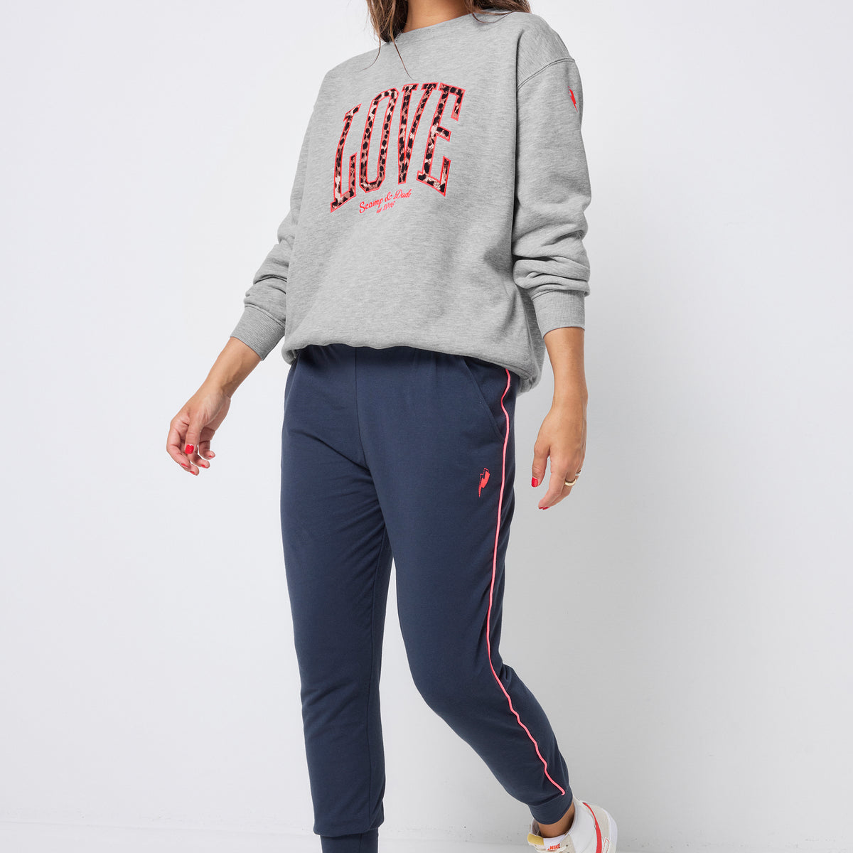 Navy Slouch Joggers Scamp & Dude