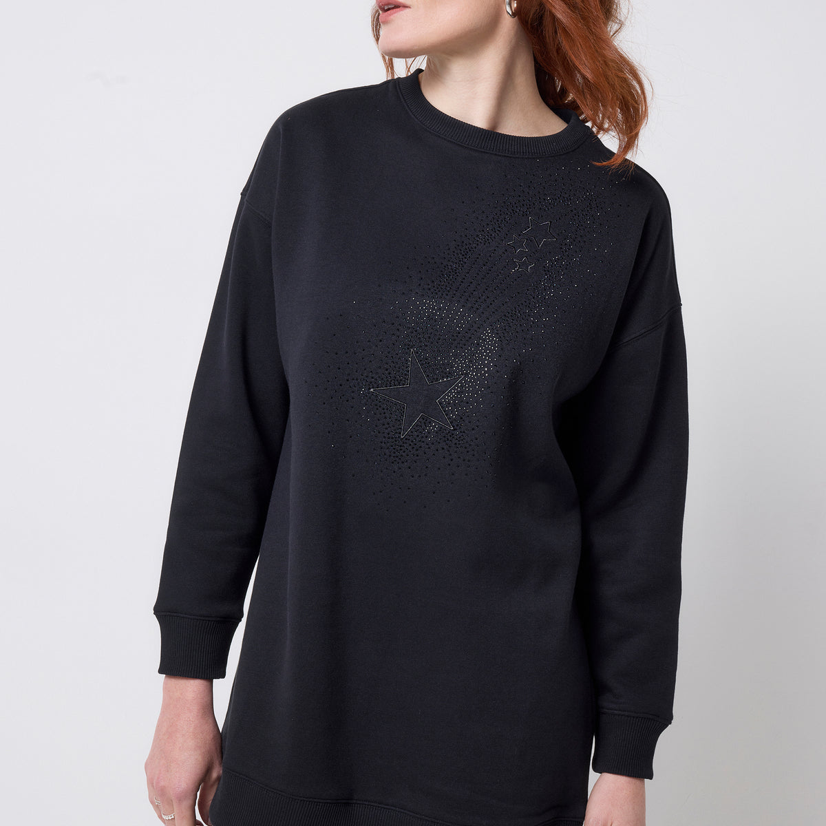 Black Embellished Shooting Star Tunic Scamp & Dude