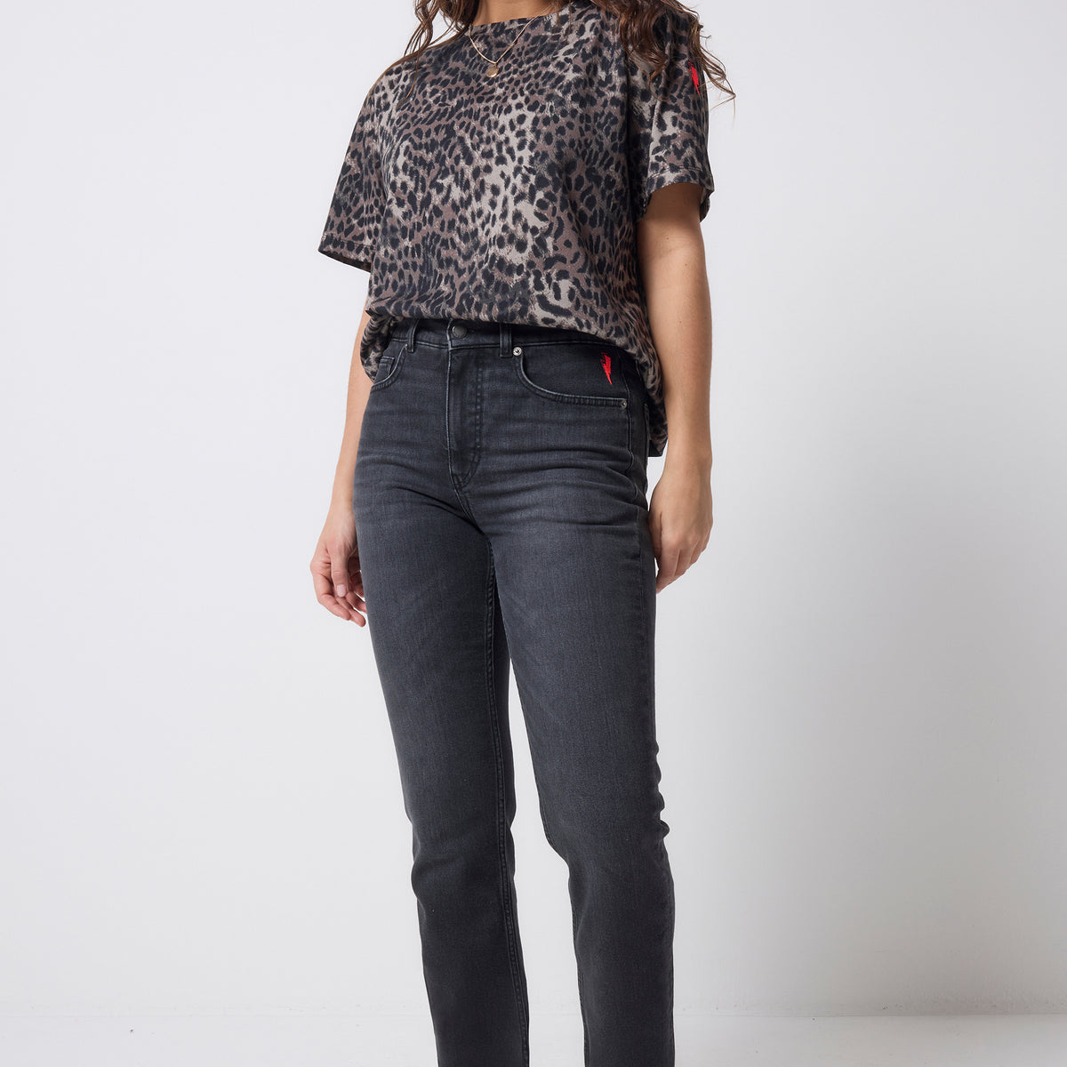 Washed Black Boyfriend Jeans Scamp & Dude