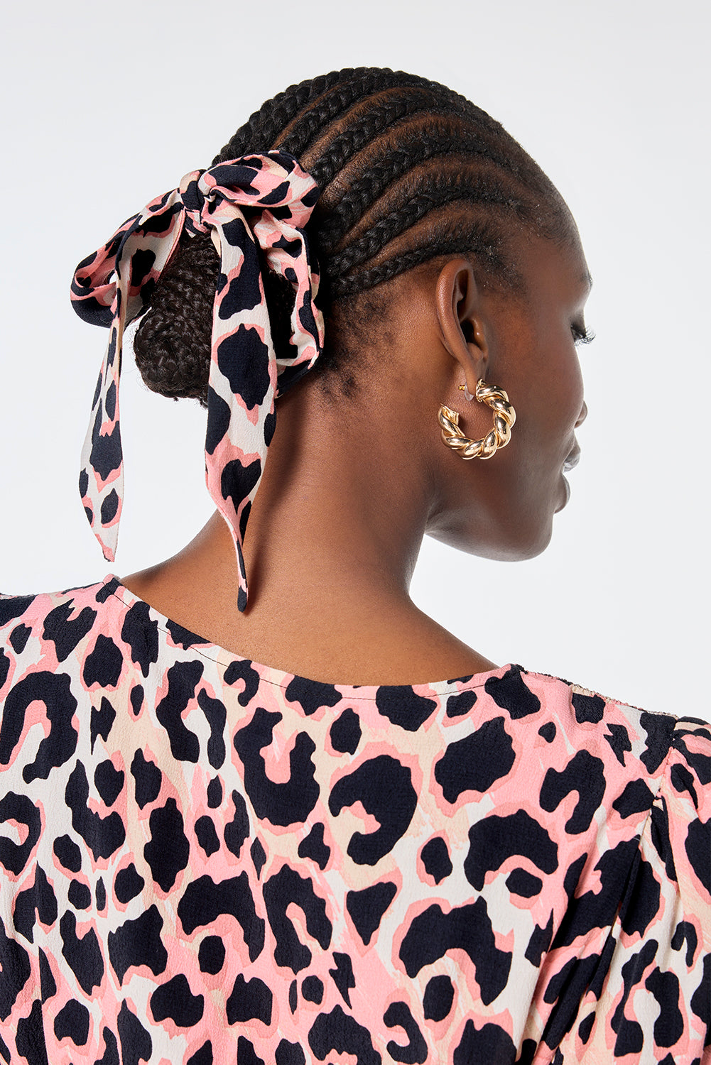Cheetah print scrunchie store