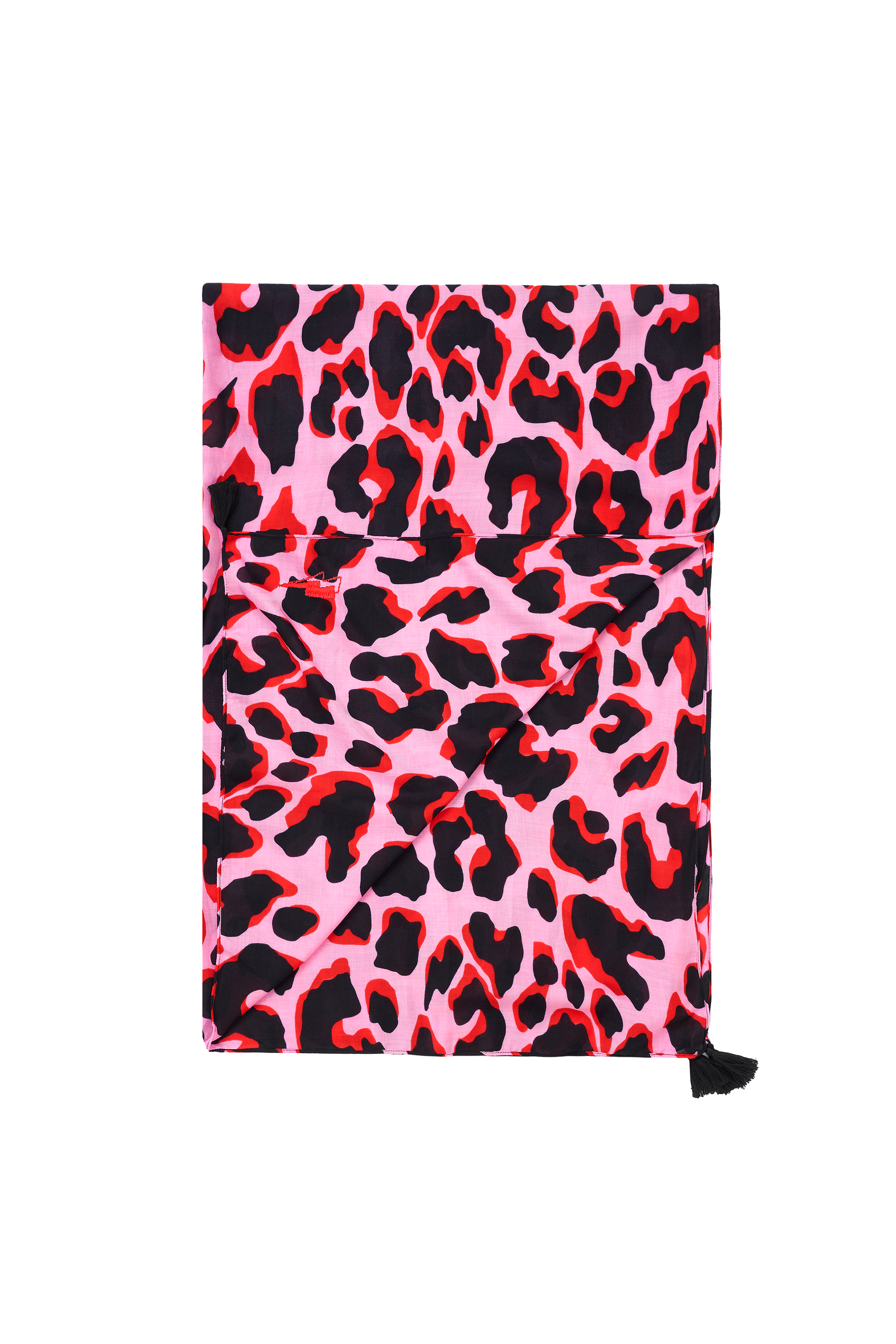 Scamp & Dude x Sophie McCartney Pink with Red and Black Mega Shadow Le