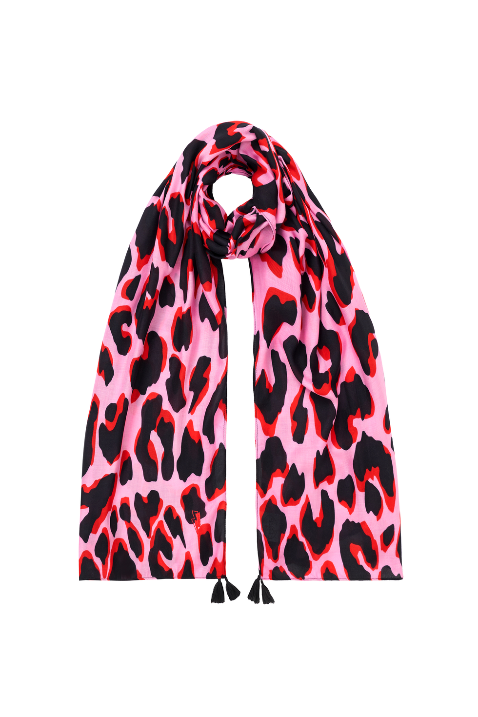 Scamp & Dude x Sophie McCartney Pink with Red and Black Mega Shadow Le
