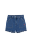 Authentic Indigo Scallop Denim Shorts Scamp & Dude