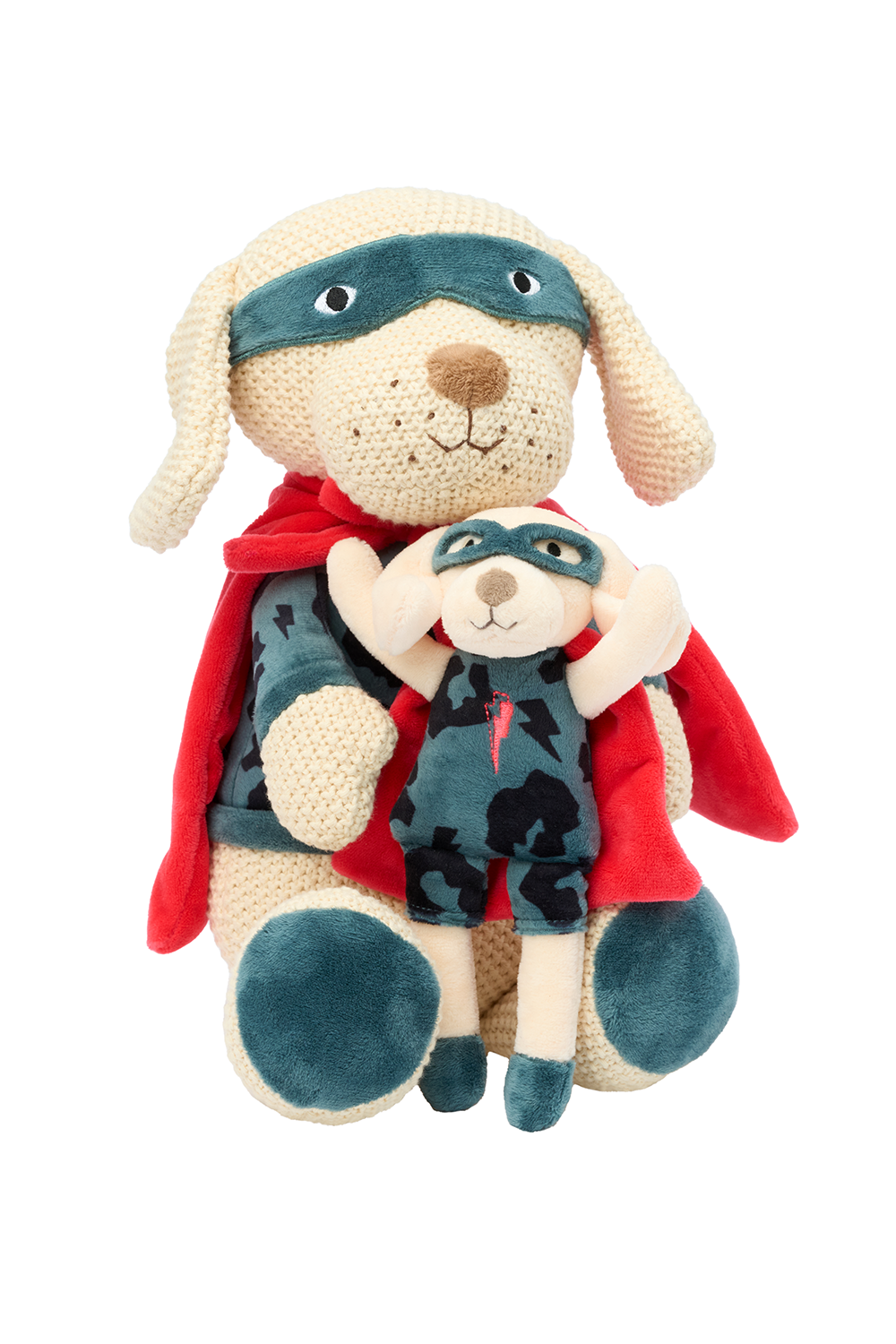 Super Puppy "Coco" Charity Mini Superhero Sleep Buddy Scamp & Dude