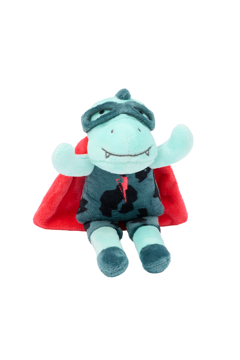 Super Lizard "Lizzo" Charity Mini Superhero Sleep Buddy Scamp & Dude