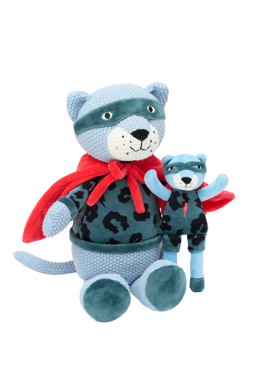 Super Kitten "Sussy" Charity Mini Superhero Sleep Buddy Scamp & Dude
