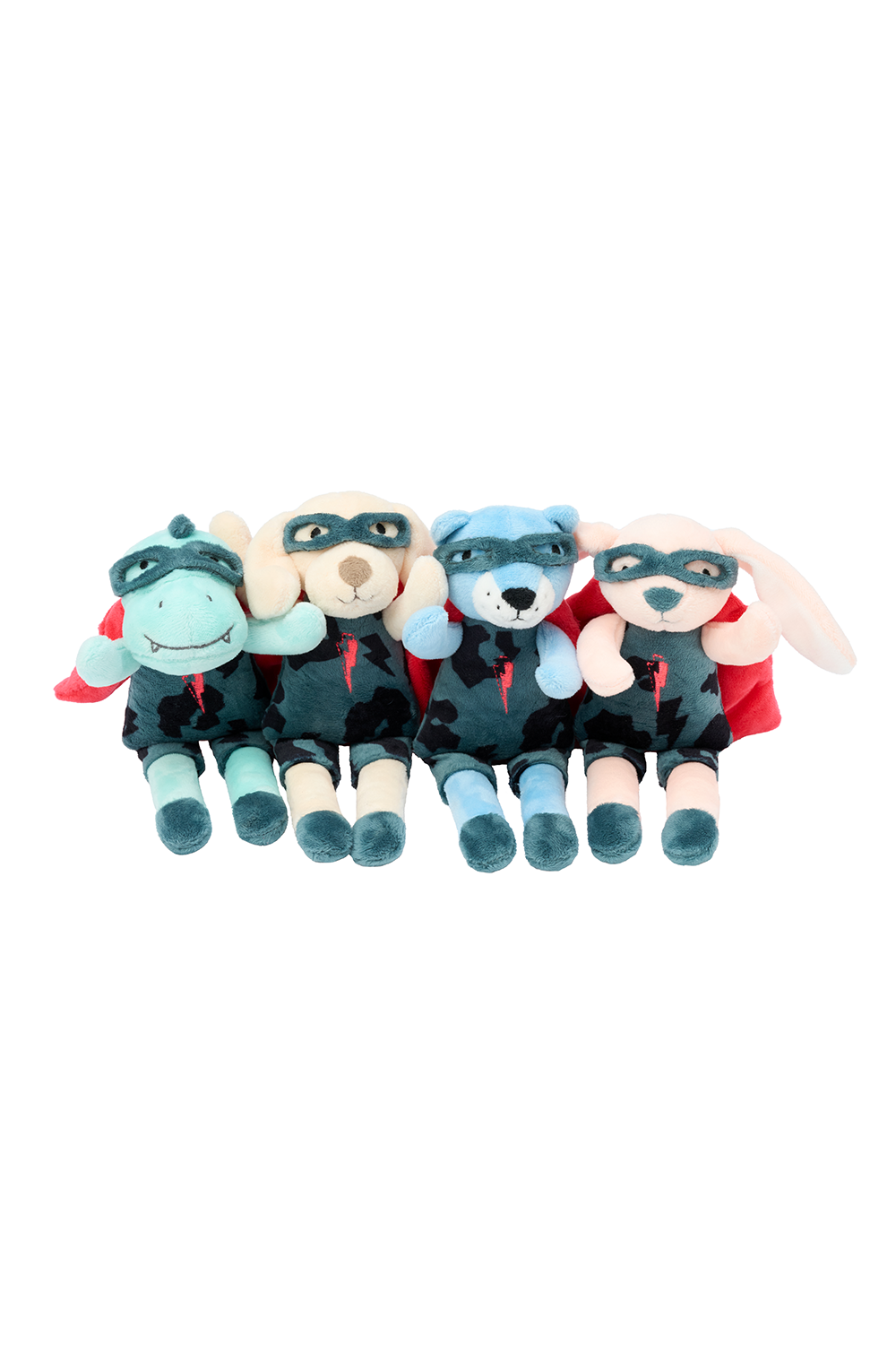 Super Kitten "Sussy" Charity Mini Superhero Sleep Buddy Scamp & Dude